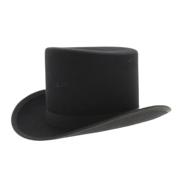 Chapeau haut de forme - Gibus noir