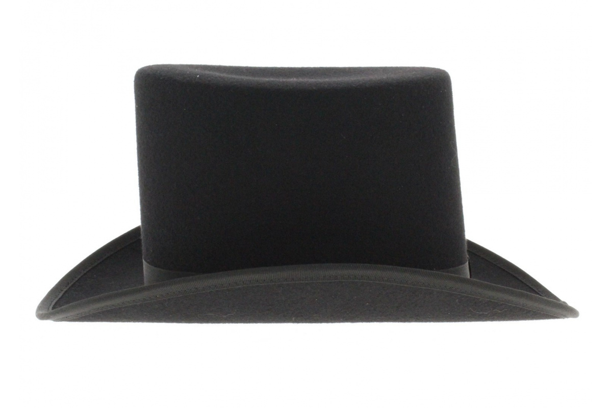 Chapeau haut de forme - Gibus noir
