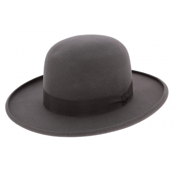 Chapeau Rond Feutre Laine Gris - Traclet